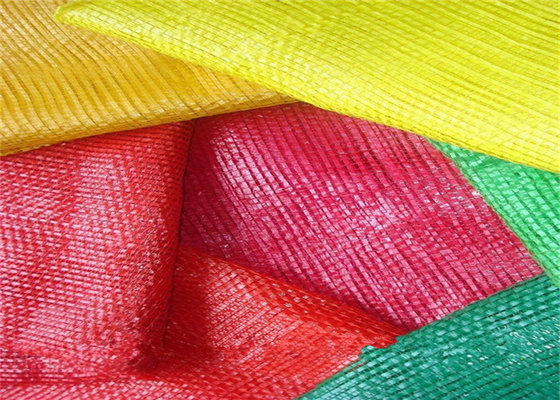 Lightweight PE Plastic Mesh Bags Leno Mesh Material For Agriculture Package