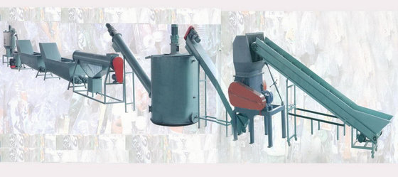 Automatic Crushing Washing Dring PET Bottle Recycling Machine big Capacity
