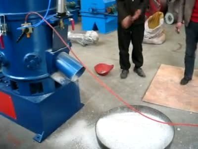 Thermal Plastic Films Plastic Agglomerator Machine with 9CrSi Blade Material
