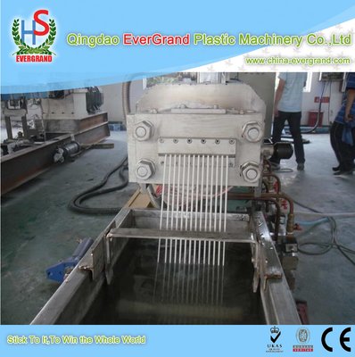 Hot Cutting PP PE Film Granule Making Machine for Horizontal Granulator Line