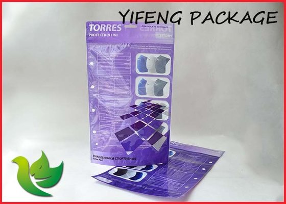 Clothes Underwear Packaging Plastic Stand Up Pouches with Bottom Gusset