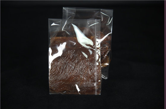 OPP Clear Plastic Block Bottom Bags 75 + 50 * 100mm Packaging Cookies