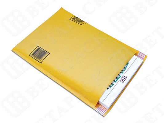 BETA Golden Fully laminated Kraft Bubble Mailer standard size in USA Market and Europe Market