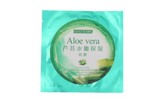 BOPP / PE Aluminum Foil Bags With Heat Sealing For Facial Mask