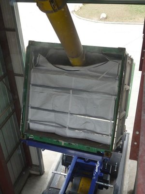 Flexible pp dry bulk container Liner bag for rice