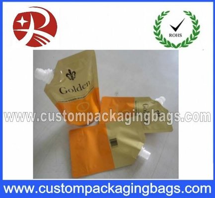 Biodegradable Stand Up Plastic Pouch Packaging Moisture Proof