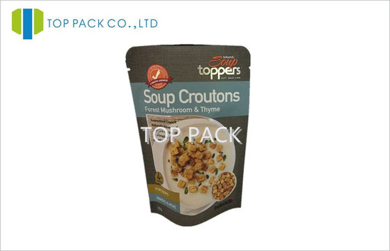 Stand Up Aluminum Foil Bags Full Printing Heat Sealing 50g Thyme Spice