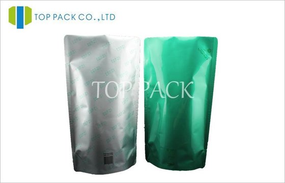 Aluminum Foil Printed Tea Packaging Bags Heat seal For Toner 500g