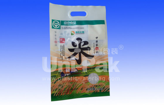 Vacuum Clear Self Adhesive Seal Plastic Bags for Rice , NY / PE Bags