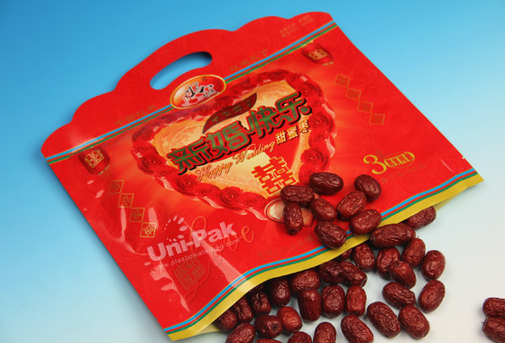 Food Grade OPP Plastic Bags For Food , Snack Food Packaging Bags