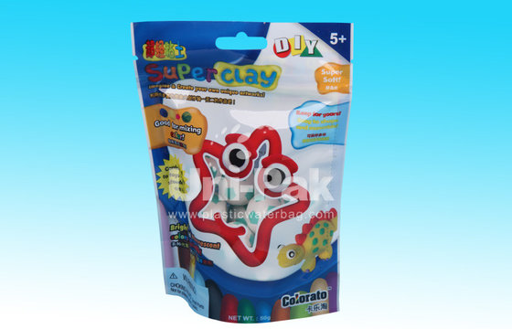 Non-toxic OPP Plastic Bags BPA Free For Toy , Self Adhesive Plastic Bags