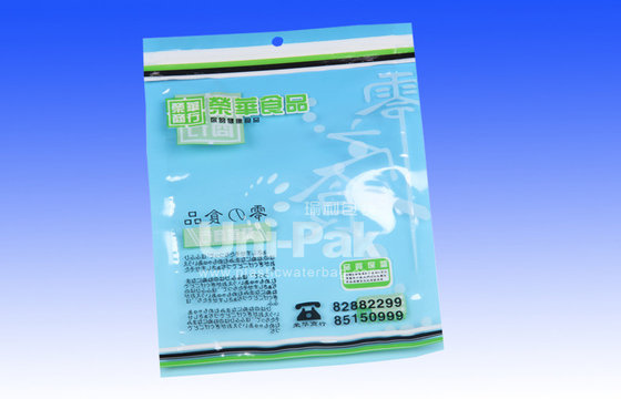 Laminated Material Customized Environmental Friendly Colorful Printed Snack Food Packaging Bags