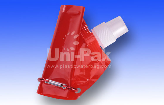 Collapsible 480ml Stand up spout pouch Customize Drinking Foldable