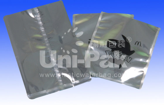 Custom Printed Anti Static Bags Metalized Finish Aluminium Foil For Electronic