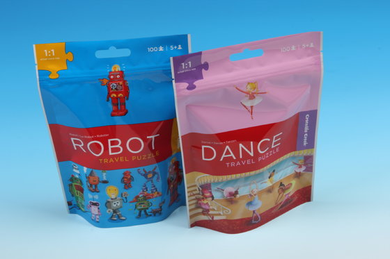 Zip Lock Packaging Bags For Toy , plastic toy packaging bag