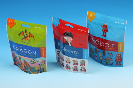 Zip Lock Packaging Bags For Toy , plastic toy packaging bag