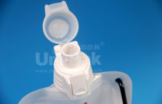 Durable and Recyclable Collapsible Water Bag , Stand Up Spout Pouch For Outdoor