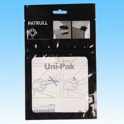 Plastic Electronic Bag Anti Static Bags For Electronics Heat sealed with Head And Hand hole