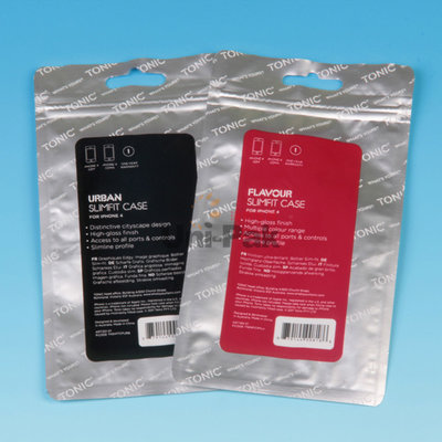 Water Proof Anti Static Bags /Aluminium Foil Plastic with Zipper Hand Hole