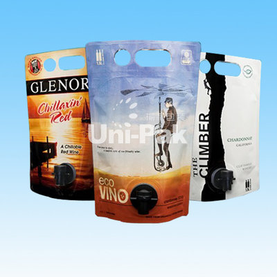 Stand Up Reclosable Aluminum Foil Bags With Spout For Milk Storage With Custom Printing