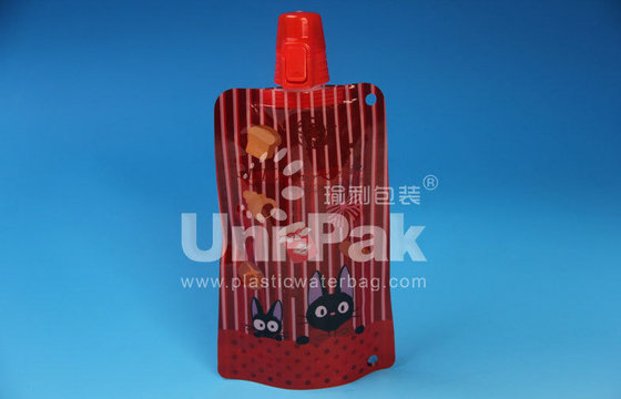 Colorize Portable Vivid Design Stand Up Foldable Water Bag For Baby Food