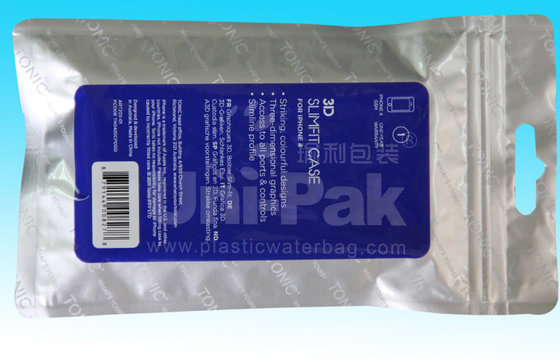 Water Proof Anti Static Packaging Reclosable  0.12 mm With Zip Lock
