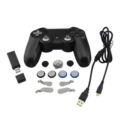 Ps4 Elite Wireless Playstation Game Controller Black Color Joystick With USB Cable