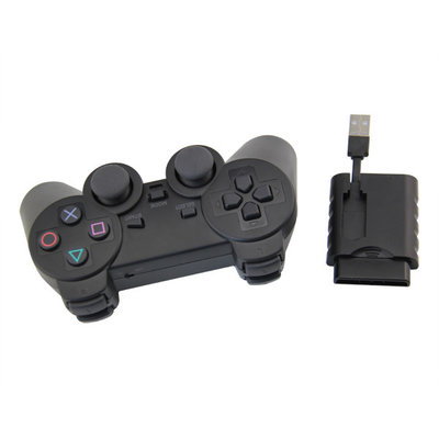 3 In 1 Bluetooth Playstation 3 Controller Wireless 2.4G Double AA Batteries Power