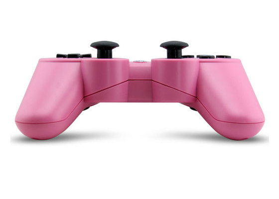 Pink Ps3 Joystick Controller Gamepad Wireless ABS Plastic Material G Gyroscope Sensor