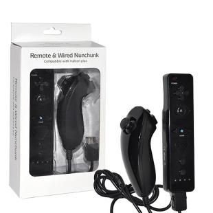 USB Connection WII U Game Controller Built - In Speaker With Motion Plus Nunchuck