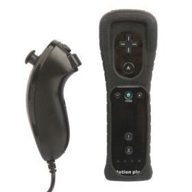 Built In Motion Plus Wii Controller And Nunchuck Combo Long Service Life