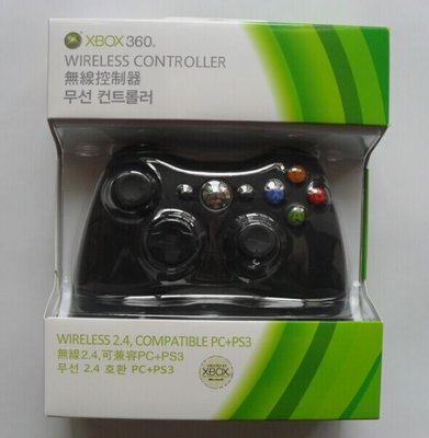 2.4GHz Wireless XBOX 360 Game Controller Bluetooth Gamepad ABS Material