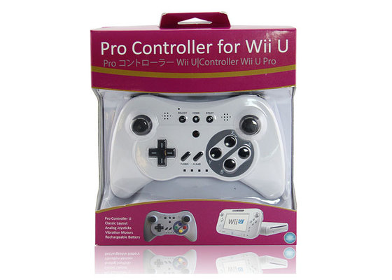 USB Charge Cable Wii U Pro Controller , Wii U Gamepad Controller High Precision
