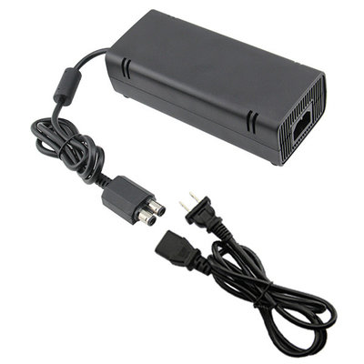 LED Indicator Light Game Console Adapter AC 100-245V For Xbox 360 Slim Console