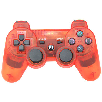 PS3 Playstation Game Controller Assorted Transparent Colors 3 Months Warranty