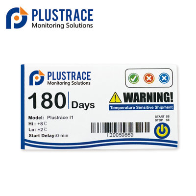 I1 Mini IP67 Waterproof Temperature sensor labels,Digital Temperature indicator.