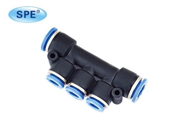Union Y Reducer Style Pneumatic Push Fittings Push In Quick Connectors
