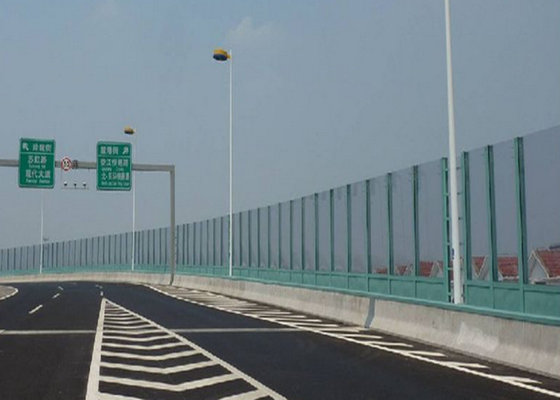 Clear Green Hightway Sound Insulation Walls with Strength Impact Resiatance