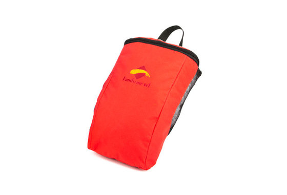 Small Personalized Zippered Shoe Bags For Kids Mesh Pocket Eco Friendly
