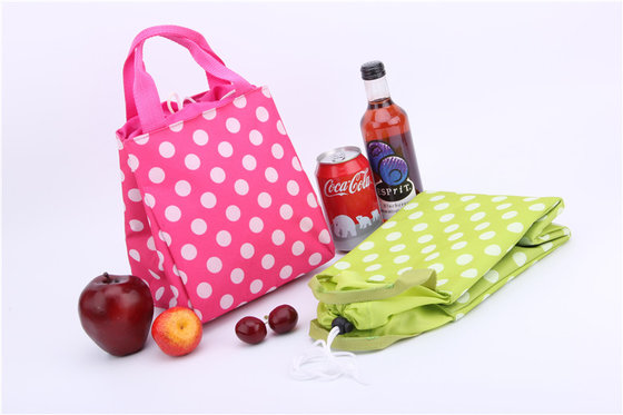 Travel Foldable Polyester Cooler Bag Monogrammed Customized Size
