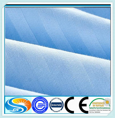 wide width 50 polyester 50 cotton fabric for making bed sheets satin striped bedsheet fabric bedding fabric