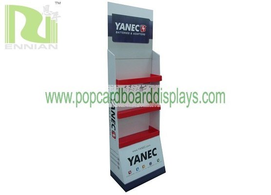 China Promotional Advertising pop floor displays , cardboard display racks For Socket supplier