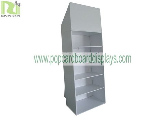 China Customized POP Cardboard Displays Racks Offset Printing For Supermarket supplier