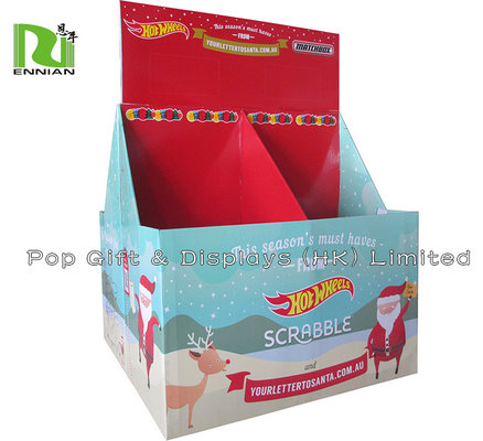 China Advertising promotion cardboard pallet display brand pop display rack supplier