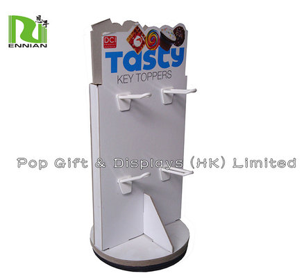 China Professional Floor Spinner Display Racks For Cake Food , Customized supplier