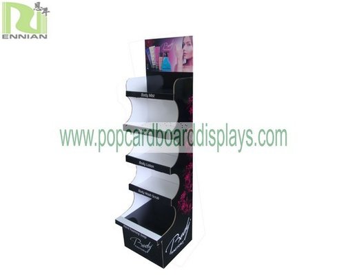 China POP Retail Paper Cosmetic Cardboard Display Stand for Promotion supplier