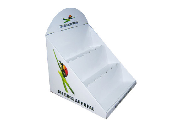 China Cardboard greeting card displays countertop displays PDQ with printing ENCD007 supplier