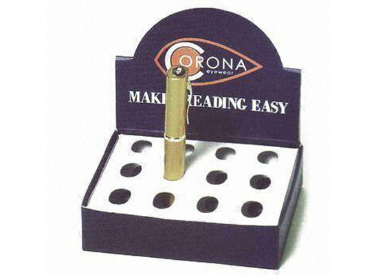 China Lightweight Removeable Cardboard Counter Displays  ENCD042 with Small Holes for pens   supplier