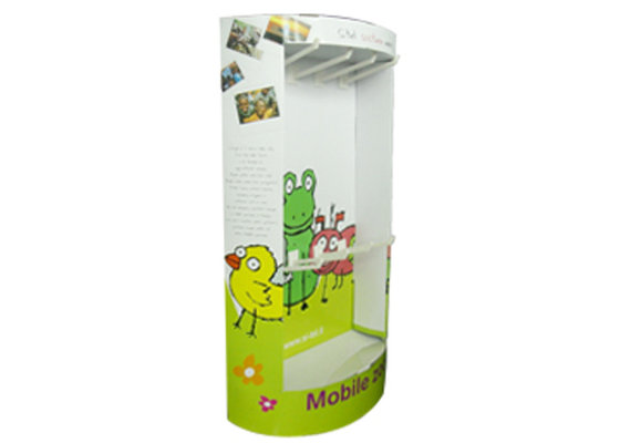 China Cardboard cosmetic displays cardboard gift display toys display stand ENFD011 supplier