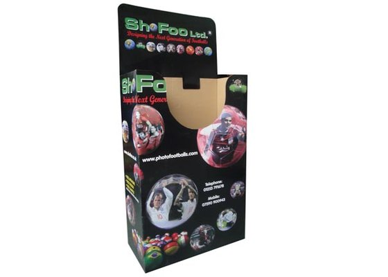 China Customed design Corrugated Carton Box Promotional  counter   Displays ENCA002 supplier